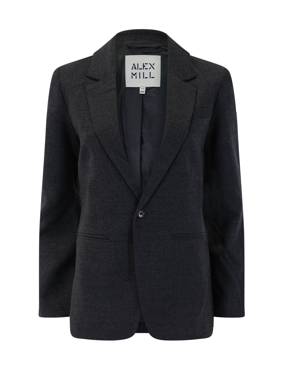 soho blazer in charcoal grey – Twigs